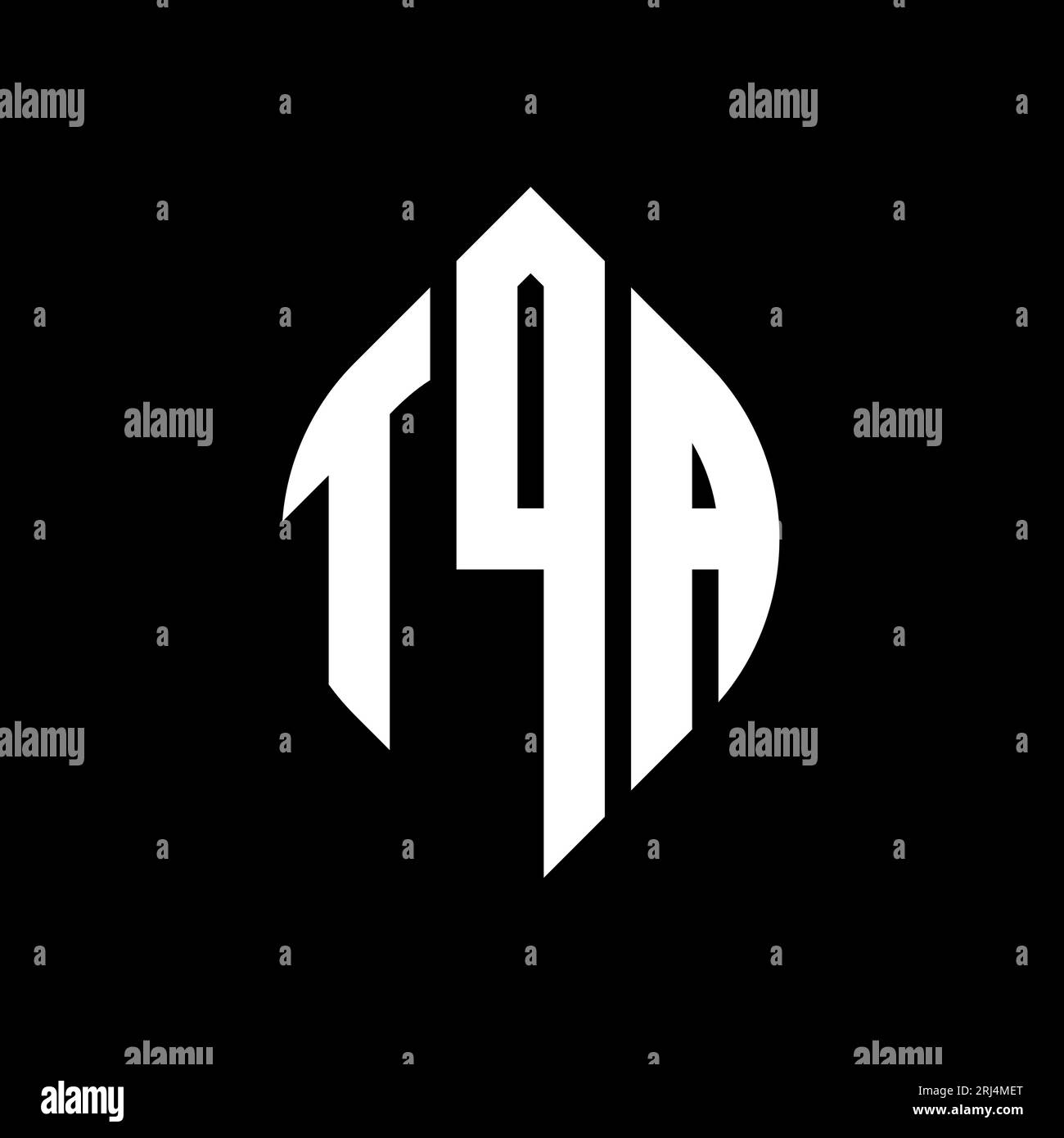 Letter tqa vector vectors hi-res stock photography and images - Alamy