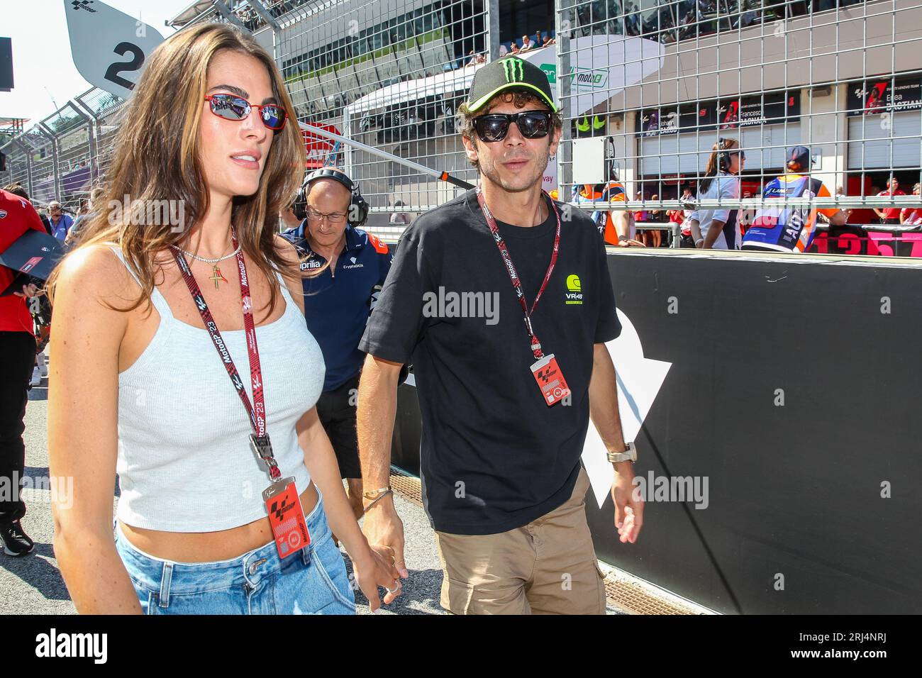 Wunderschne Valentino Rossi Freundin Fotos