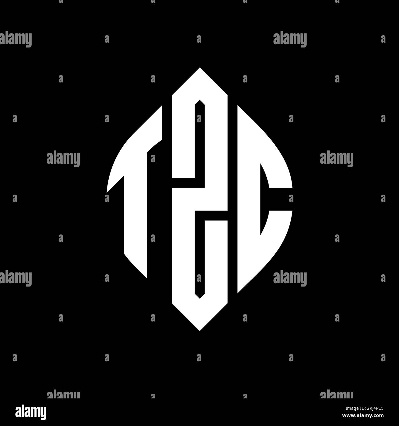 Tzc logo design hi-res stock photography and images - Alamy