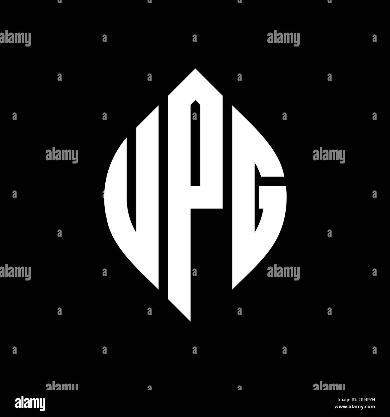 Upg logo design hi-res stock photography and images - Alamy