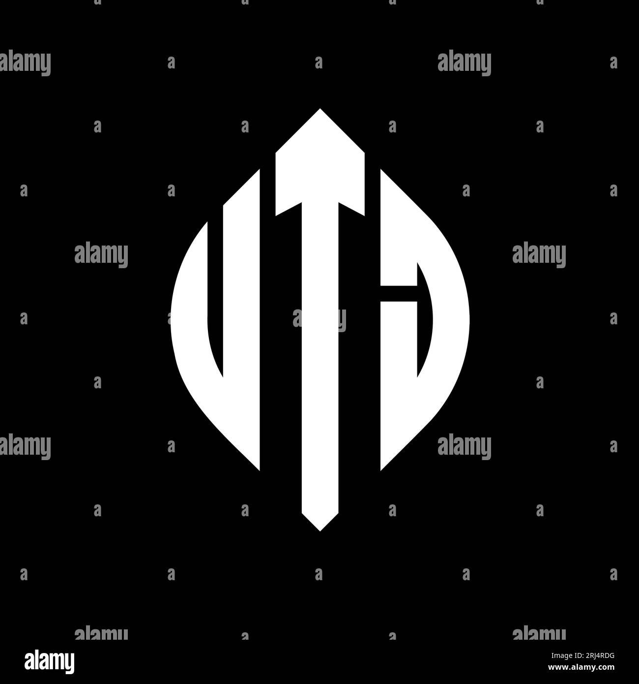 Utj alphabet Stock Vector Images - Alamy