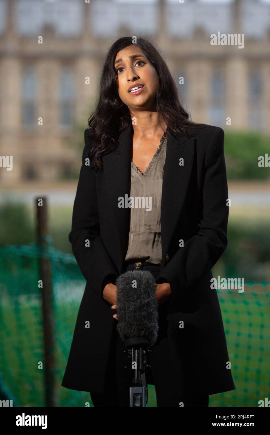 London, England, UK. 21st Aug, 2023. Minister for Children, Families ...