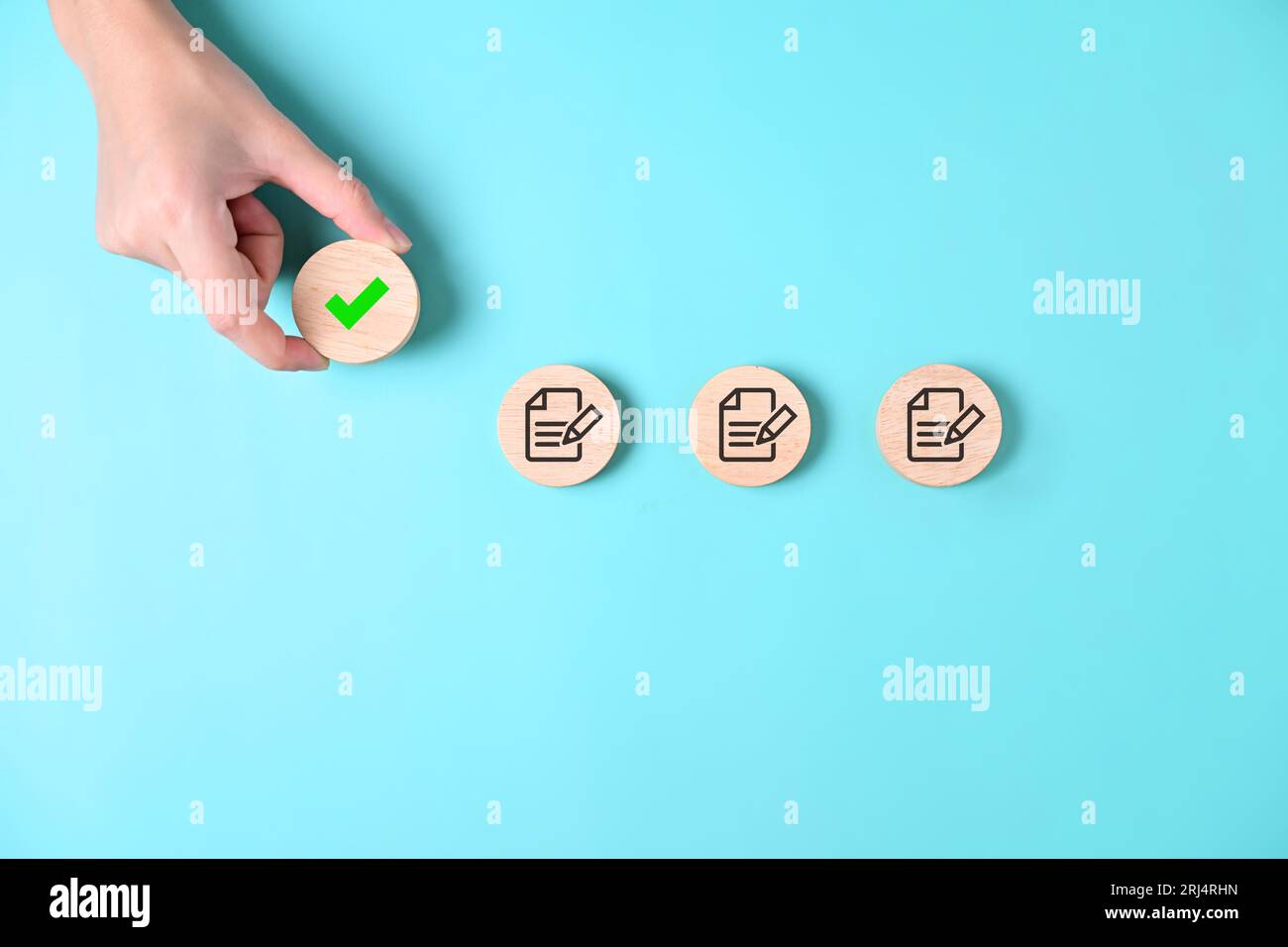 Business document paper icon, Document Management System, DMS Stock ...