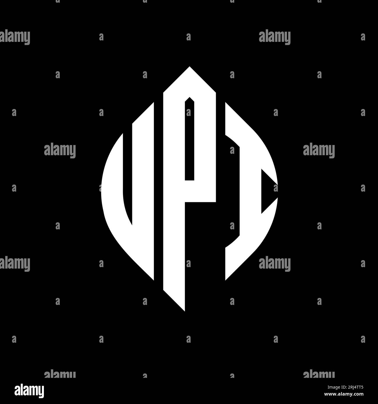 Upi circle logo Stock Vector Images - Alamy