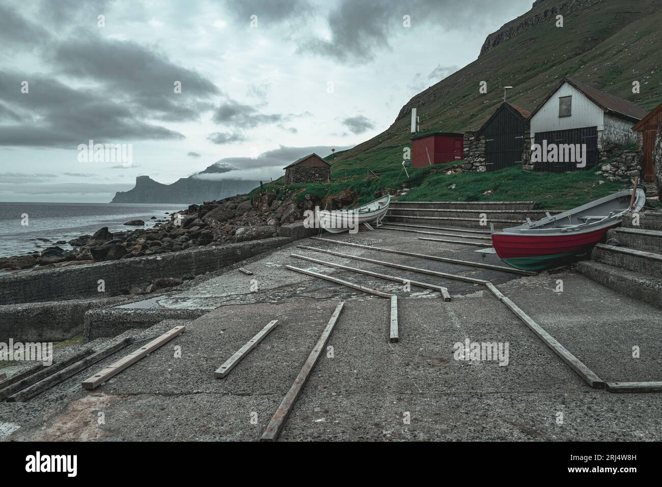 A beautiful landscape of the Faroe Islands featuring picturesque ...