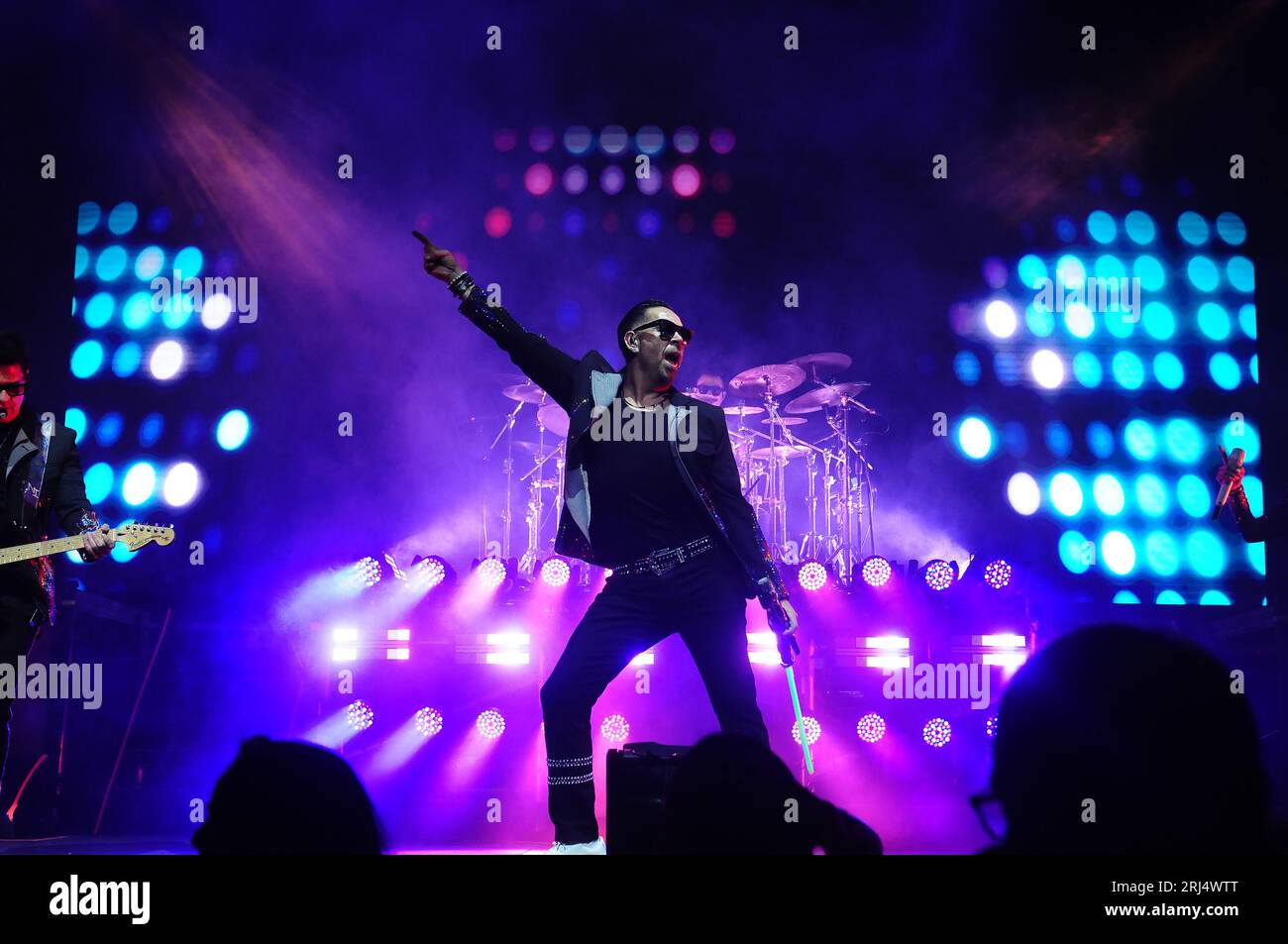 MIAMI, FLORIDA - AUGUST 17: Ignacio "Nacho" Izeta, Jorge D'Alessio and ...