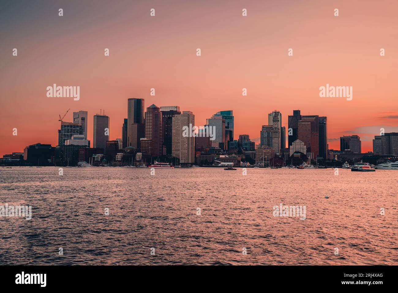 Charles street boston at night hi-res stock photography and images - Alamy
