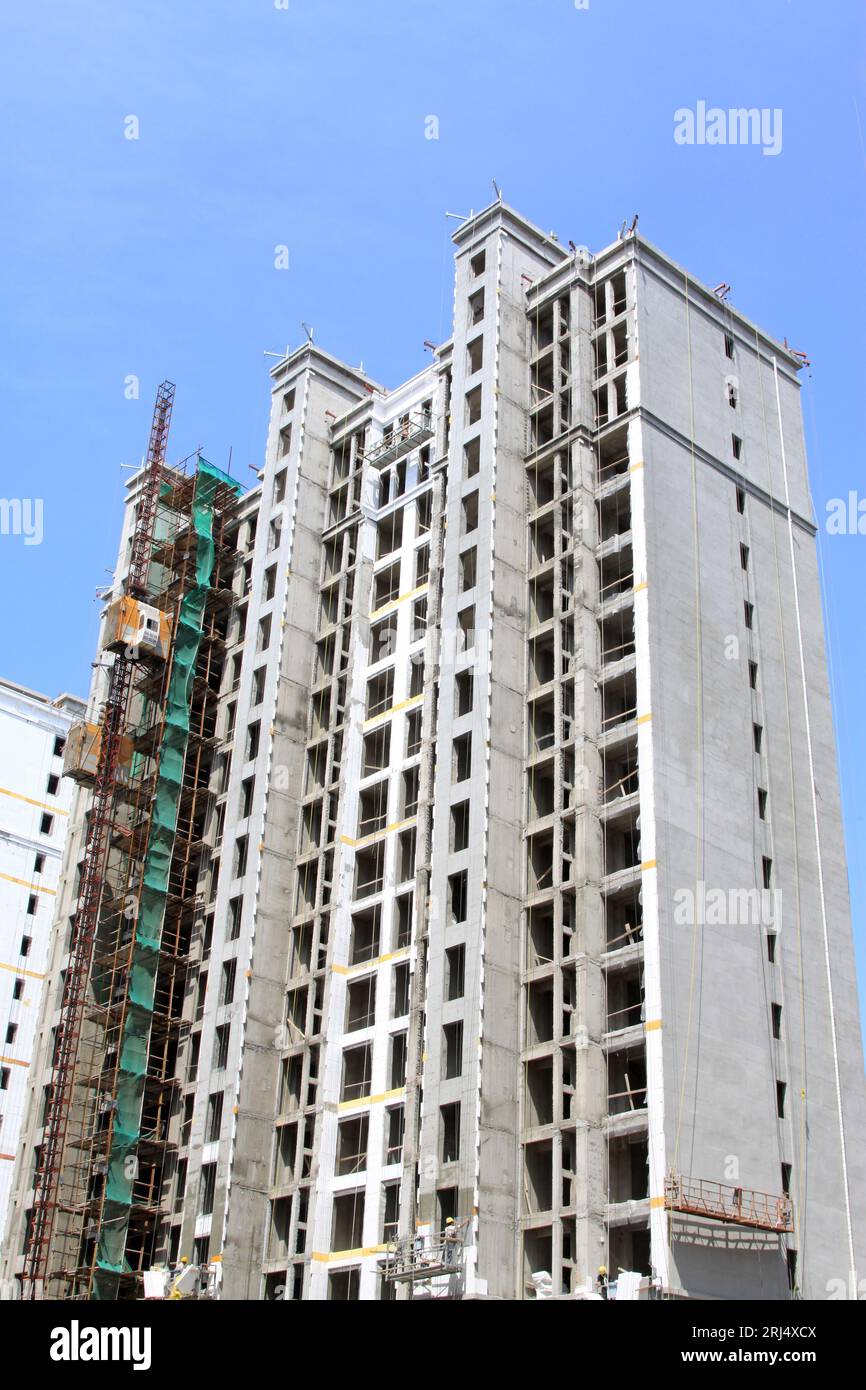 Unfinished high level residential hi-res stock photography and images ...