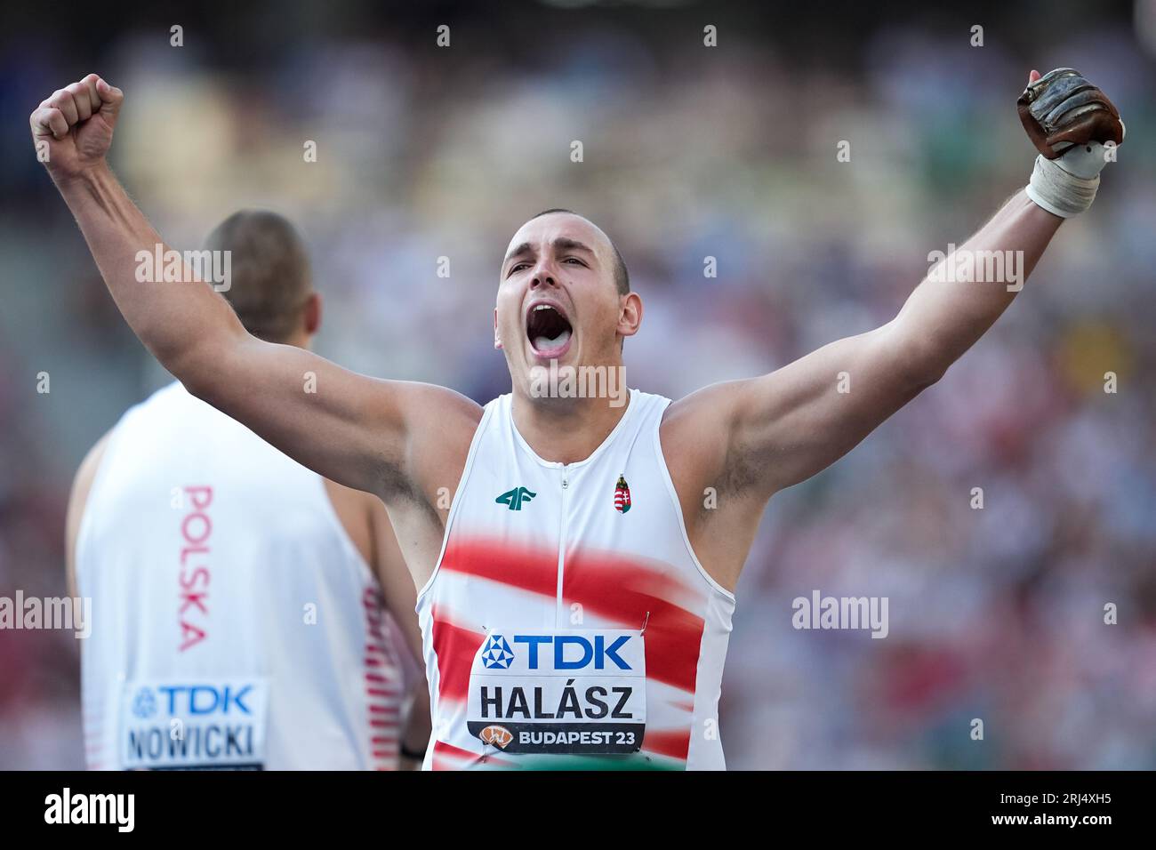 Budapest, Hungary 20230820.Bence Halasz from Hungary took bronze in the ...