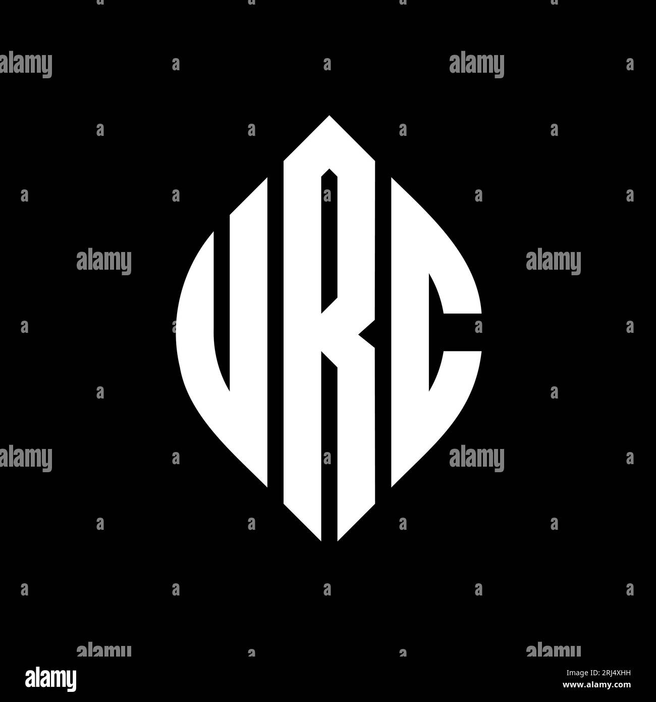 URC circle letter logo design with circle and ellipse shape. URC ... URC circle letter logo design with circle and ellipse shape. URC ...