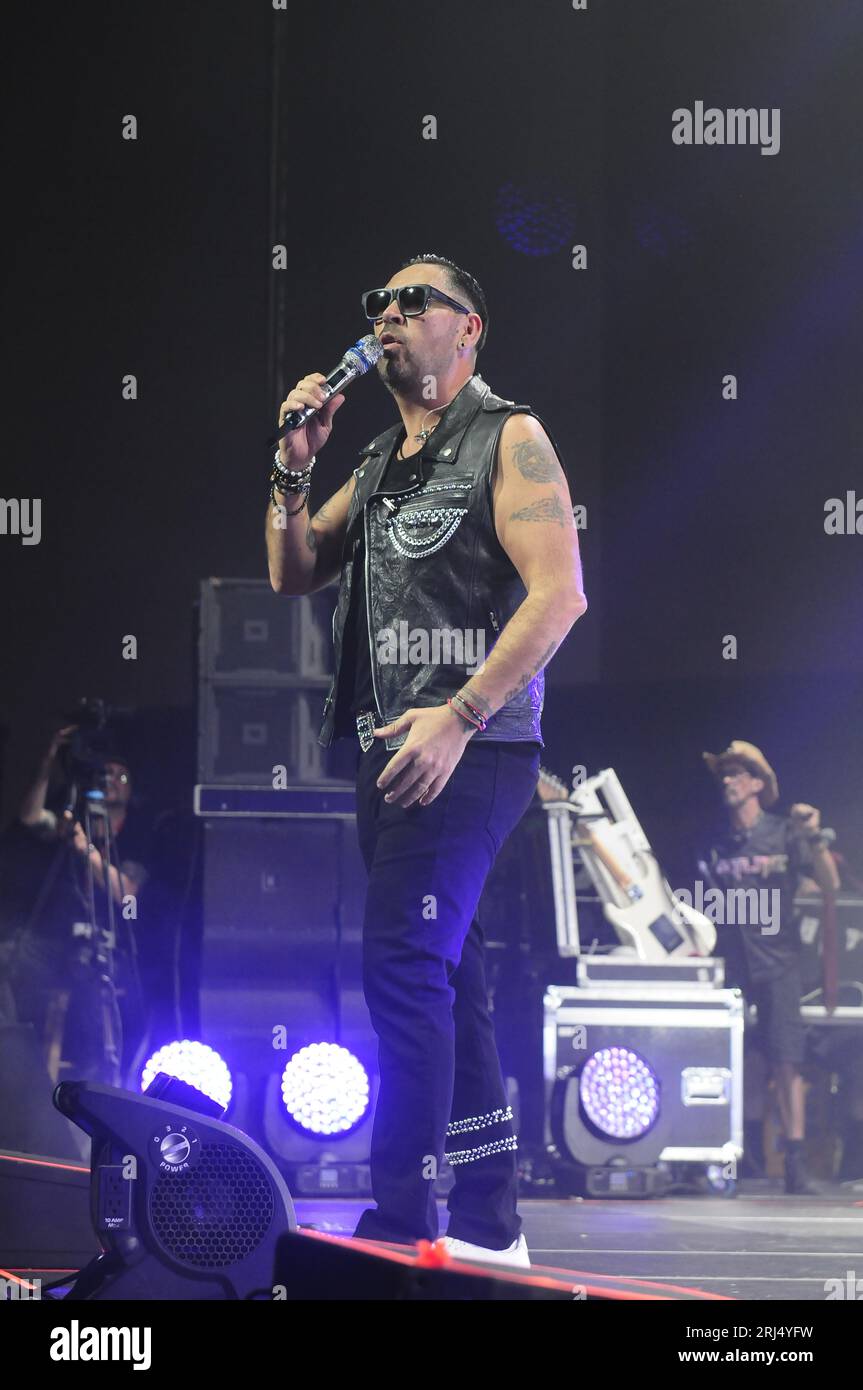 MIAMI, FLORIDA - AUGUST 17: Jorge D'Alessio of MATUTE performs during ...