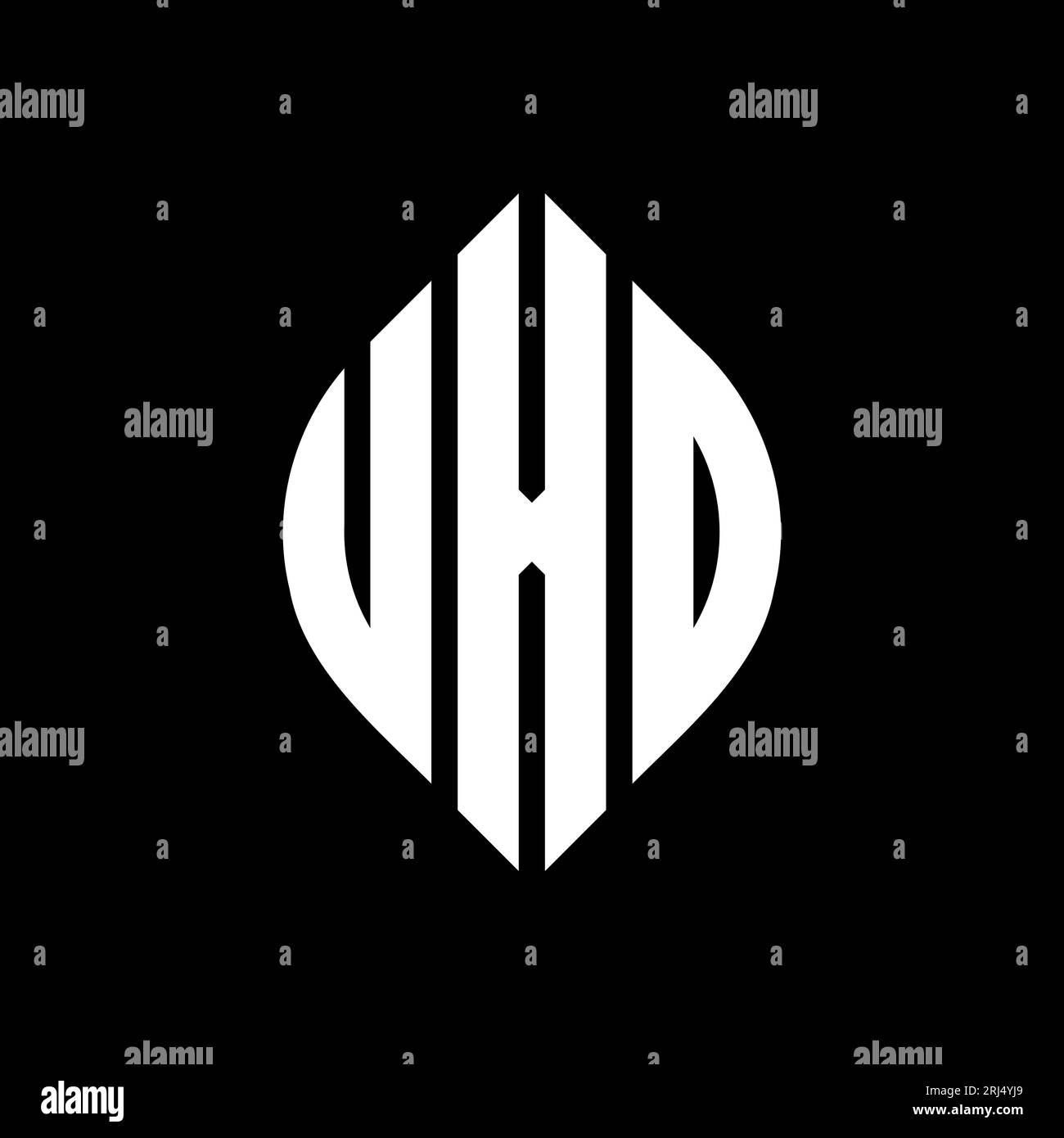 Uxo logo design hi-res stock photography and images - Alamy