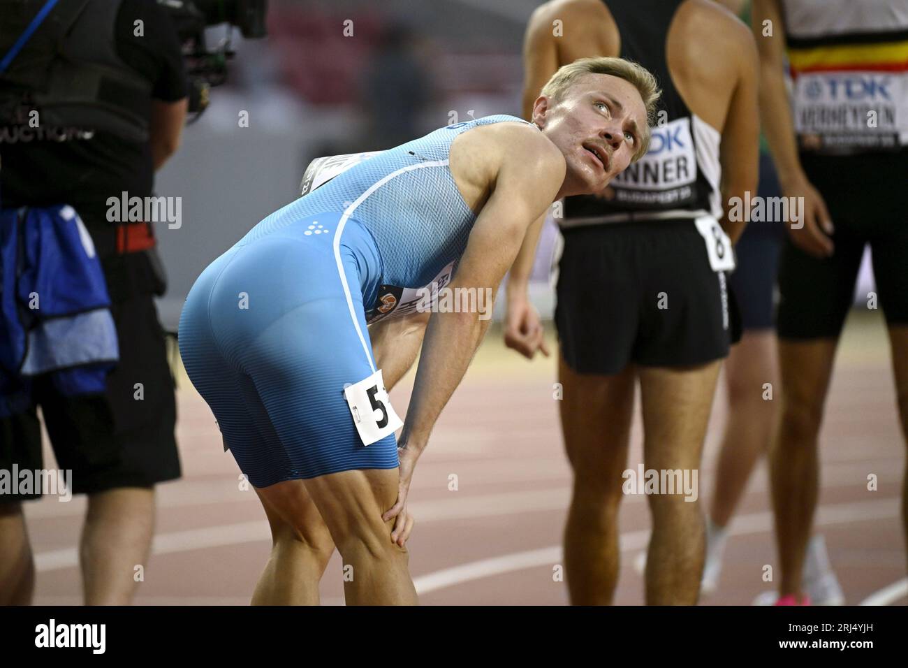 Budapest, Hungary. 19th Aug, 2023. Joonas Rinne of Finland (5) during ...