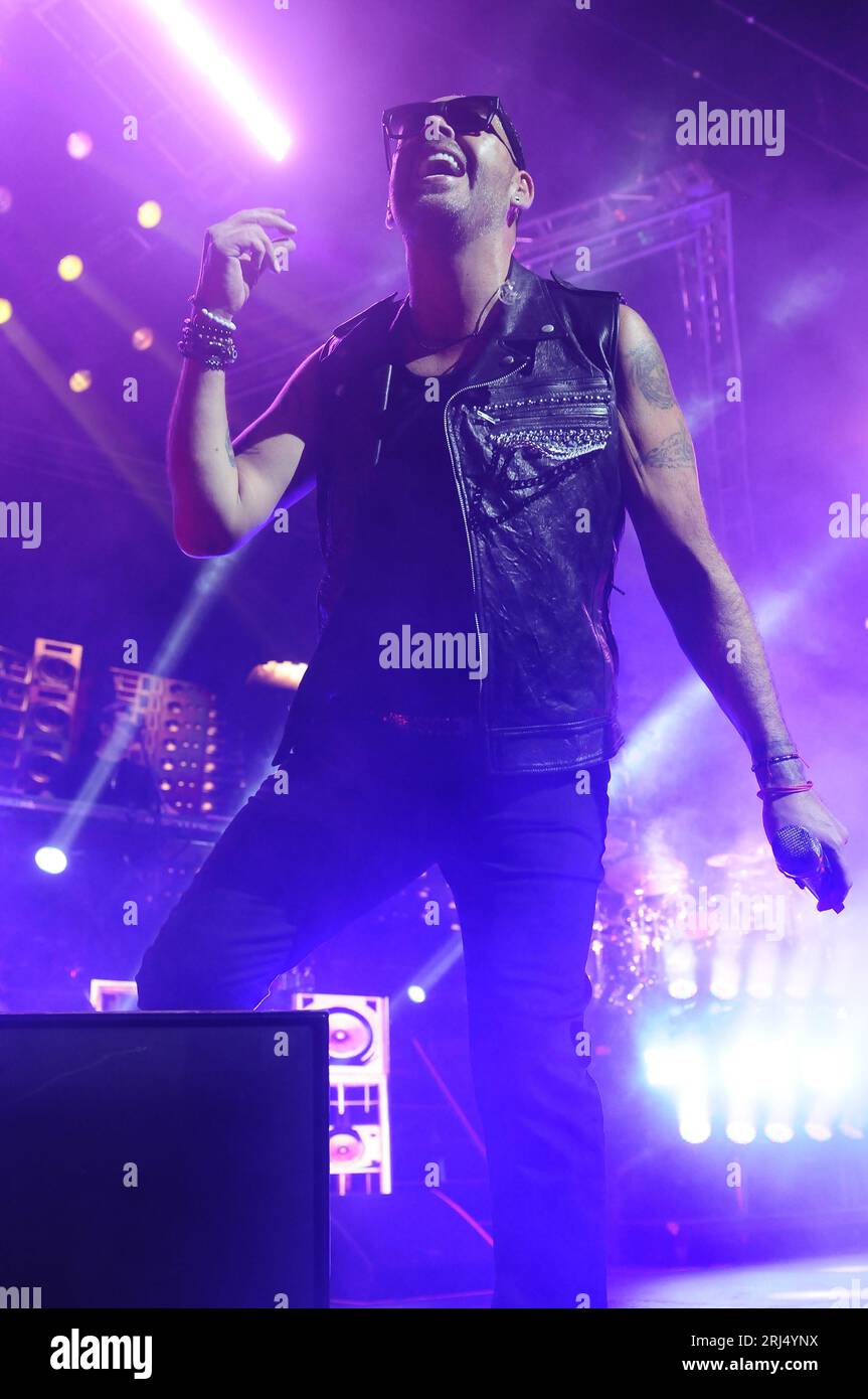 MIAMI, FLORIDA - AUGUST 17: Jorge D'Alessio of MATUTE performs during ...