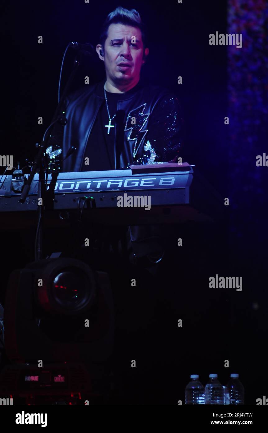 MIAMI, FLORIDA - AUGUST 17: Pepe Sánchez of MATUTE performs during the ...