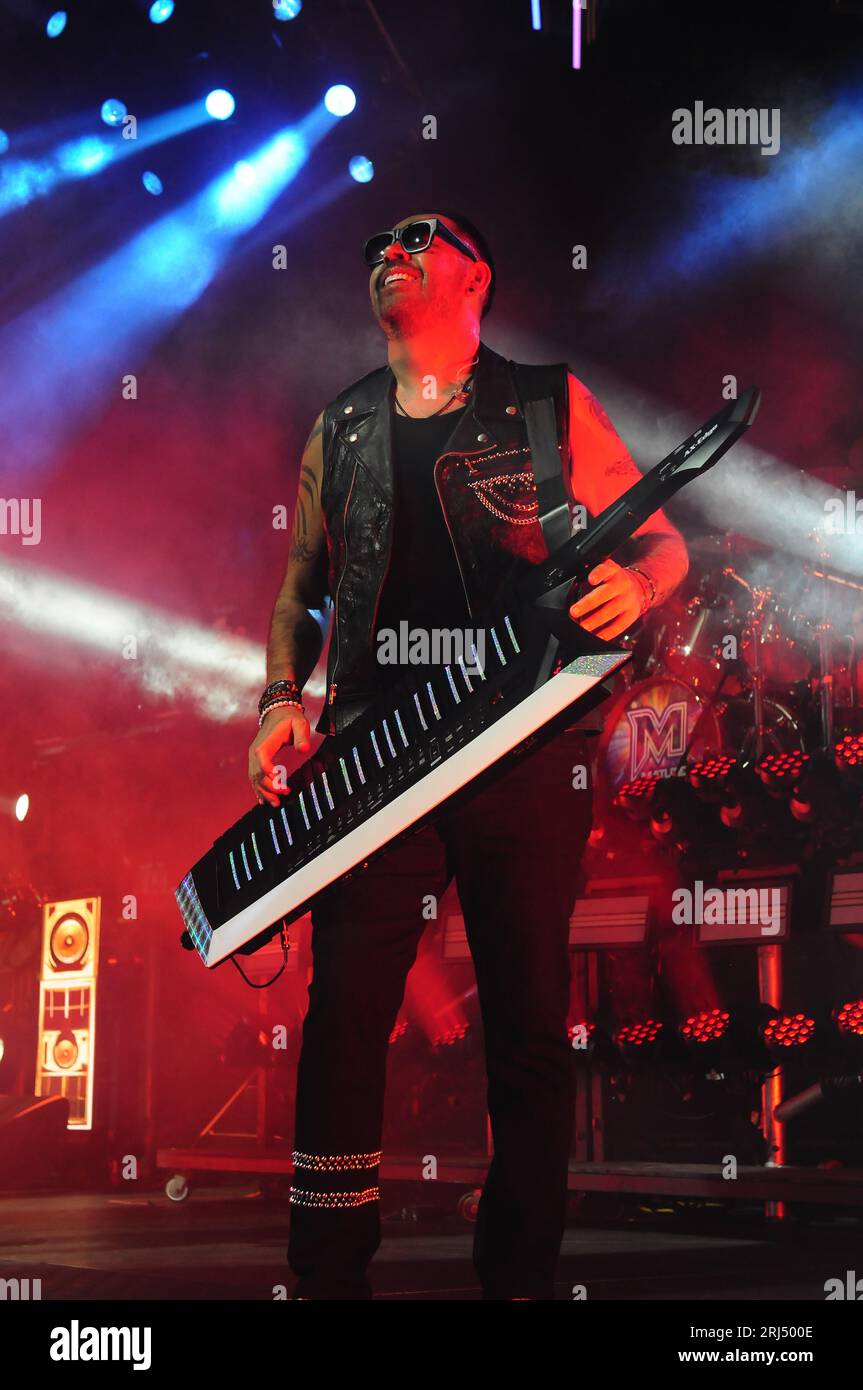 MIAMI, FLORIDA - AUGUST 17: Jorge D'Alessio of MATUTE performs during ...
