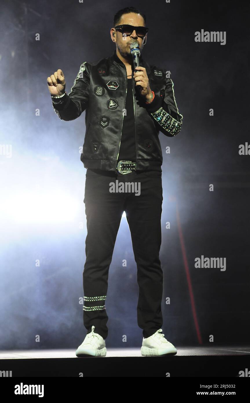 MIAMI, FLORIDA - AUGUST 17: Jorge D'Alessio of MATUTE performs during ...