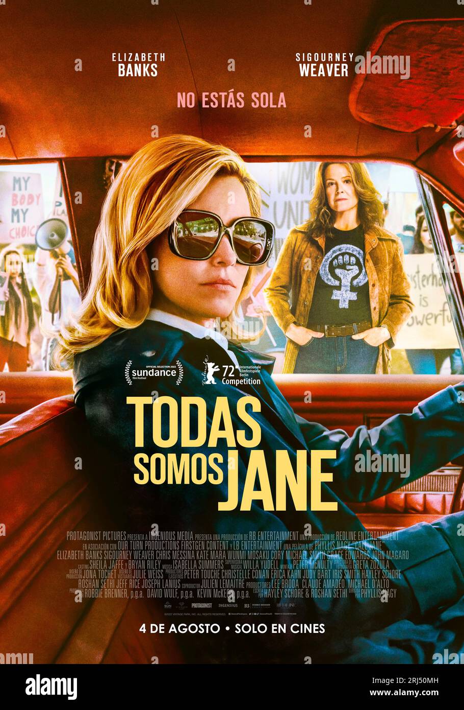 SIGOURNEY WEAVER and ELIZABETH BANKS in CALL JANE (2022), directed by ...