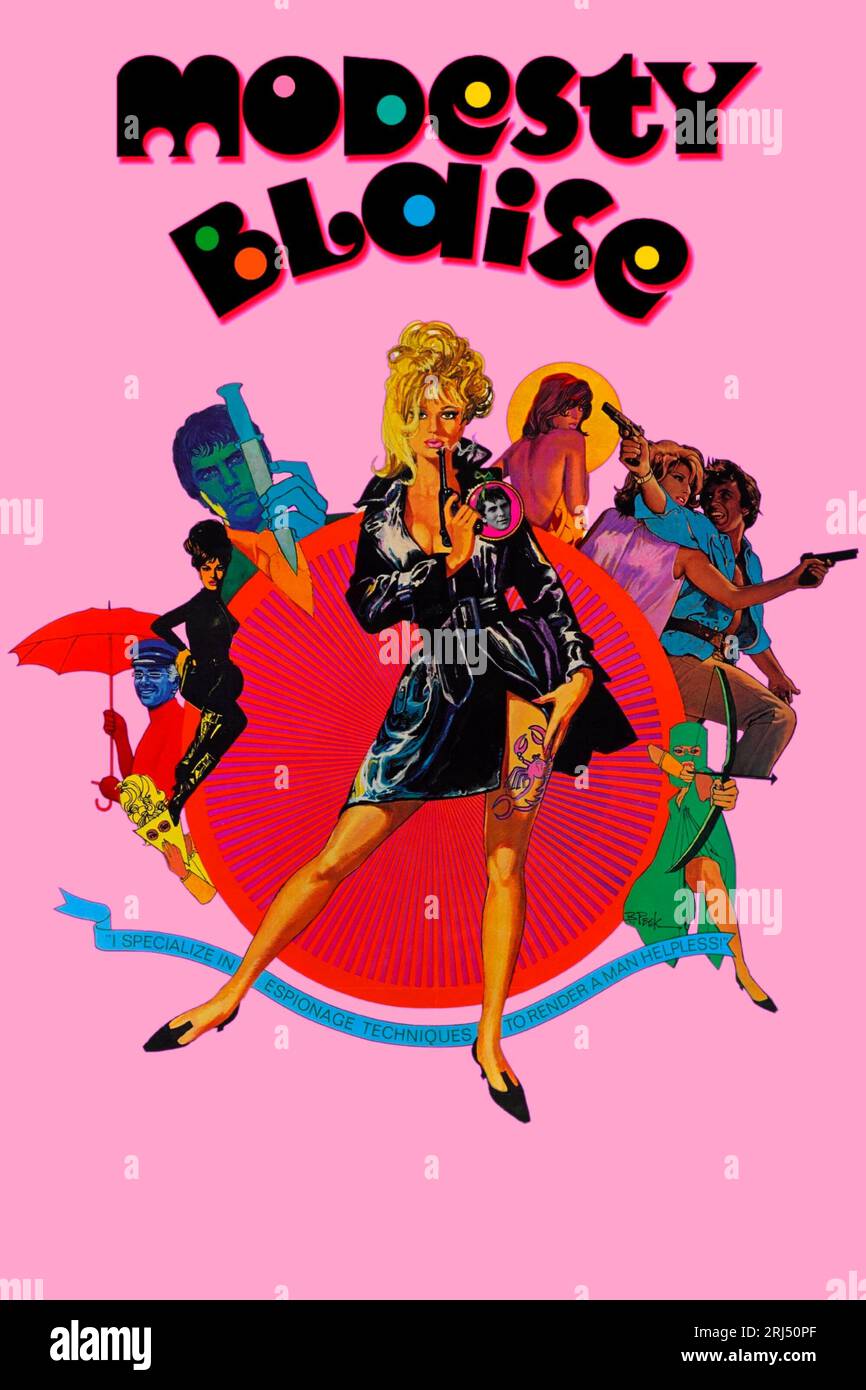 MODESTY BLAISE (1966), directed by JOSEPH LOSEY. Credit: 20TH CENTURY ...