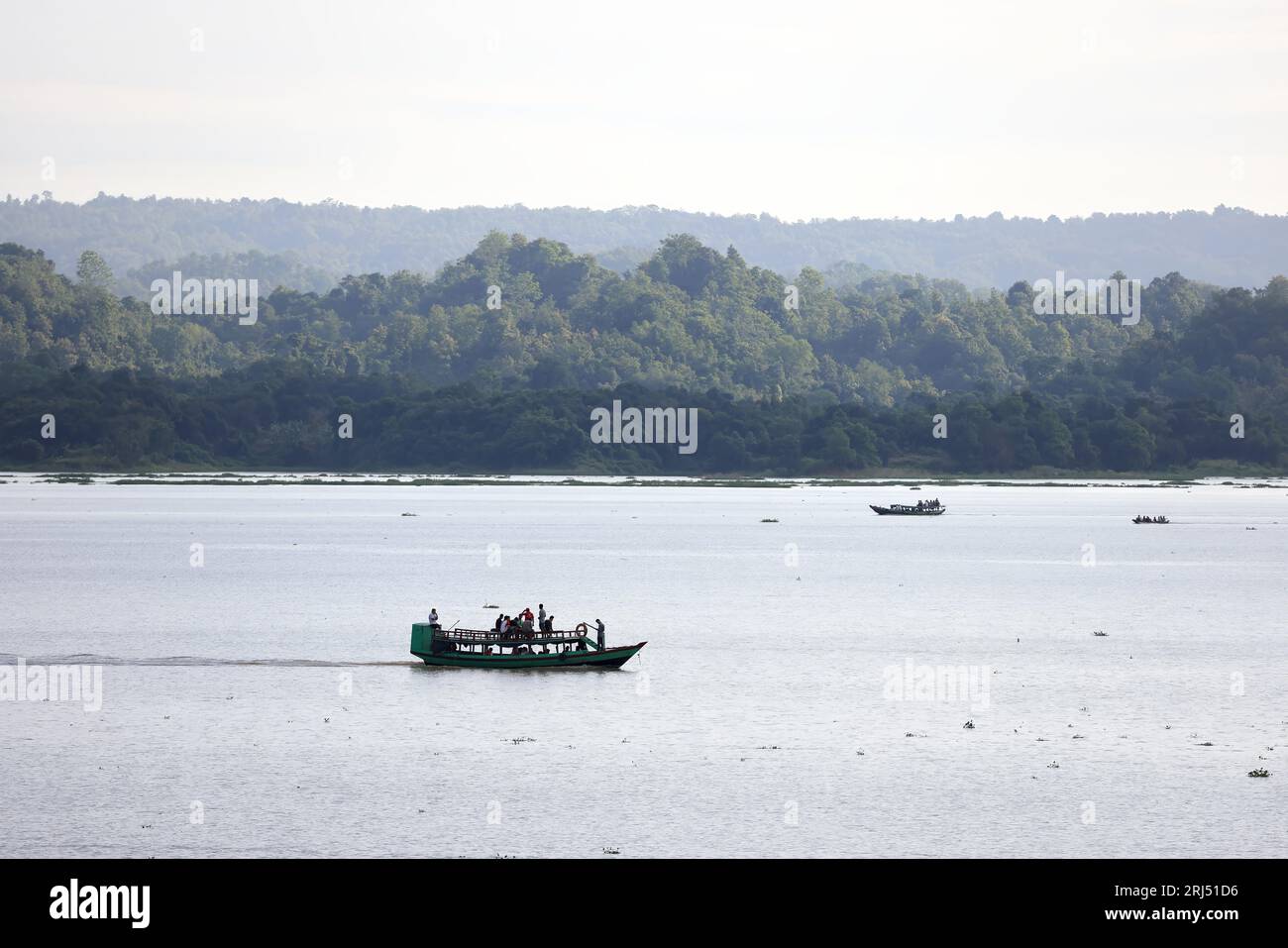 Kaptai Lake is the largest man made lake in Bangladesh. It is located ...