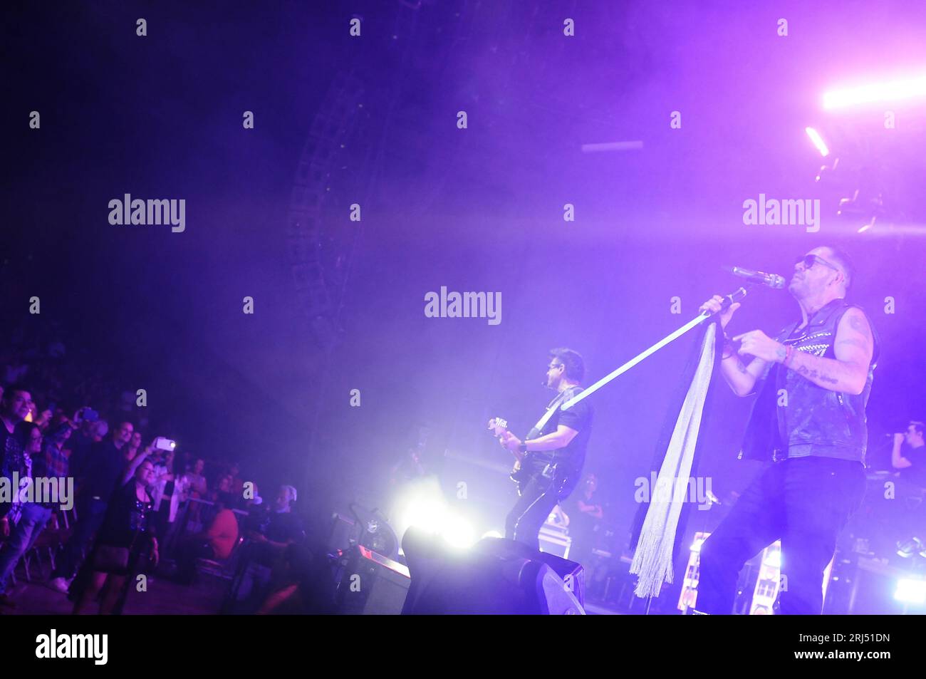 MIAMI, FLORIDA - AUGUST 17: Ignacio "Nacho" Izeta and Jorge D'Alessio ...