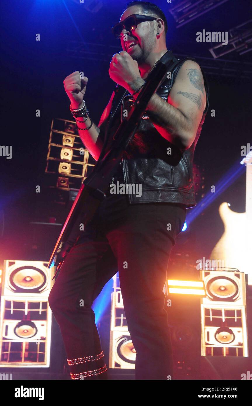 MIAMI, FLORIDA - AUGUST 17: Jorge D'Alessio of MATUTE performs during ...