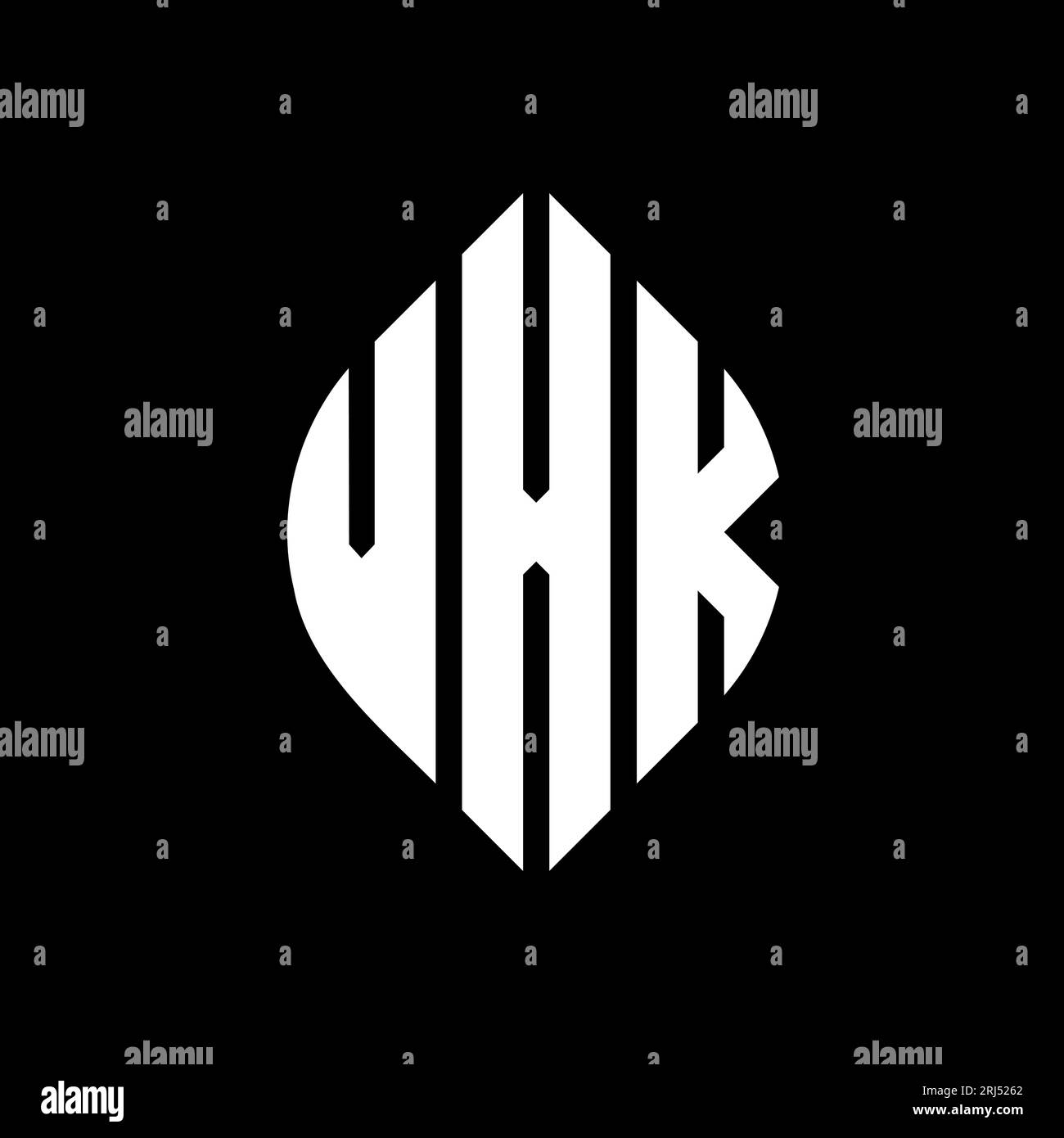 Vxk circle logo hi-res stock photography and images - Alamy