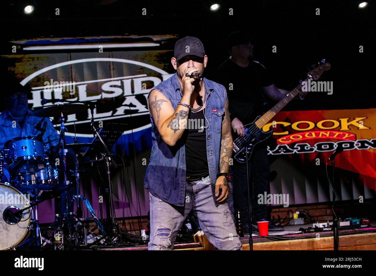 Edmonton, Canada. 19th Aug, 2023. Louis Bigras of Hillside Outlaws ...