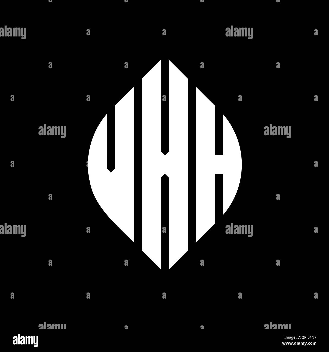 Vxh logo design hi-res stock photography and images - Alamy