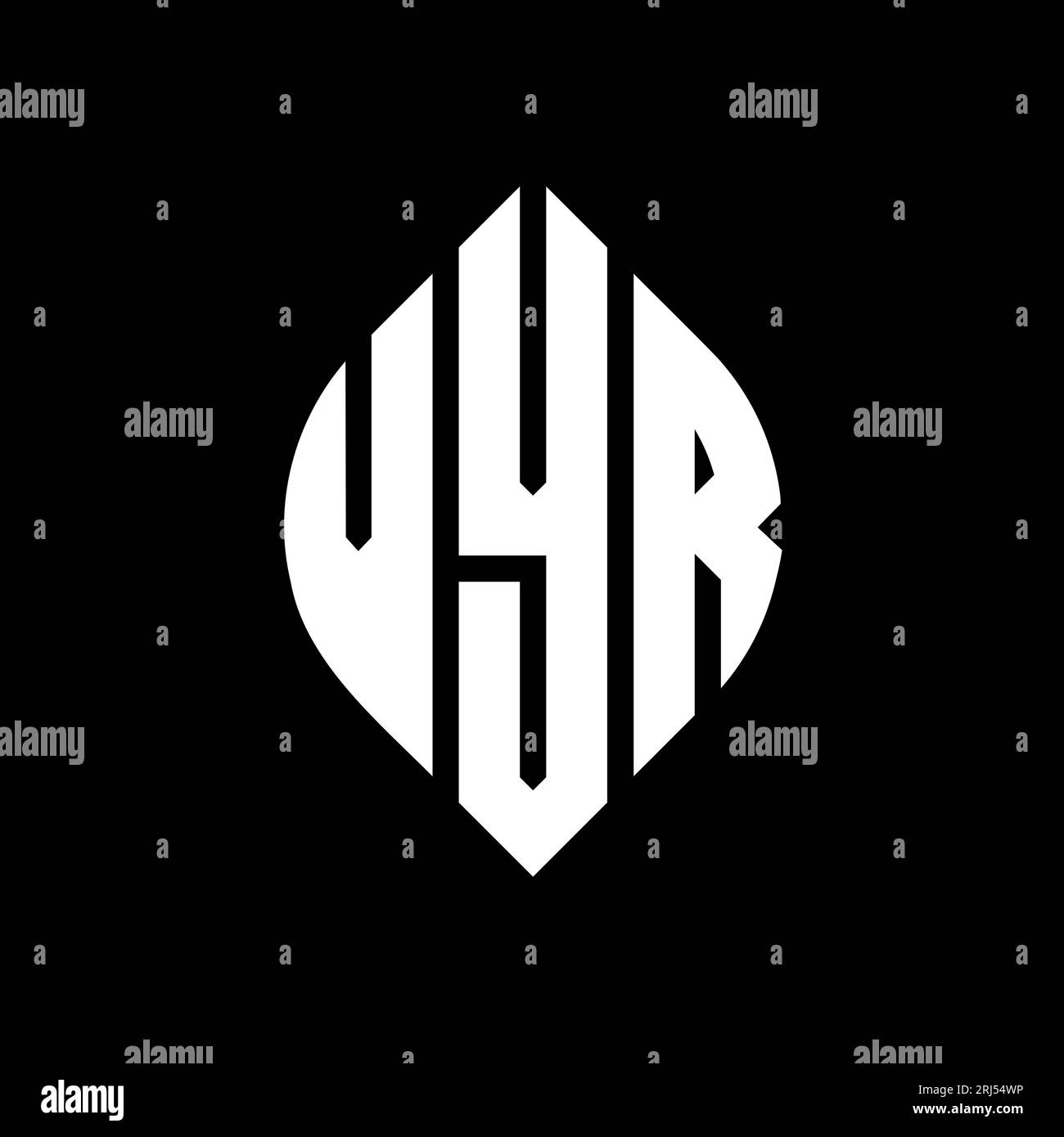 Vyr logo design Black and White Stock Photos & Images - Alamy