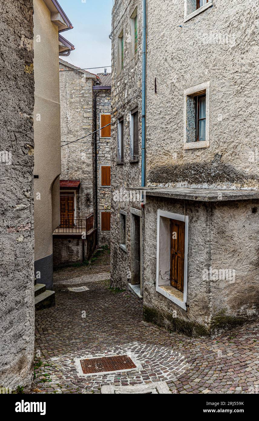 Italy Veneto The Village of Igne Stock Photo - Alamy