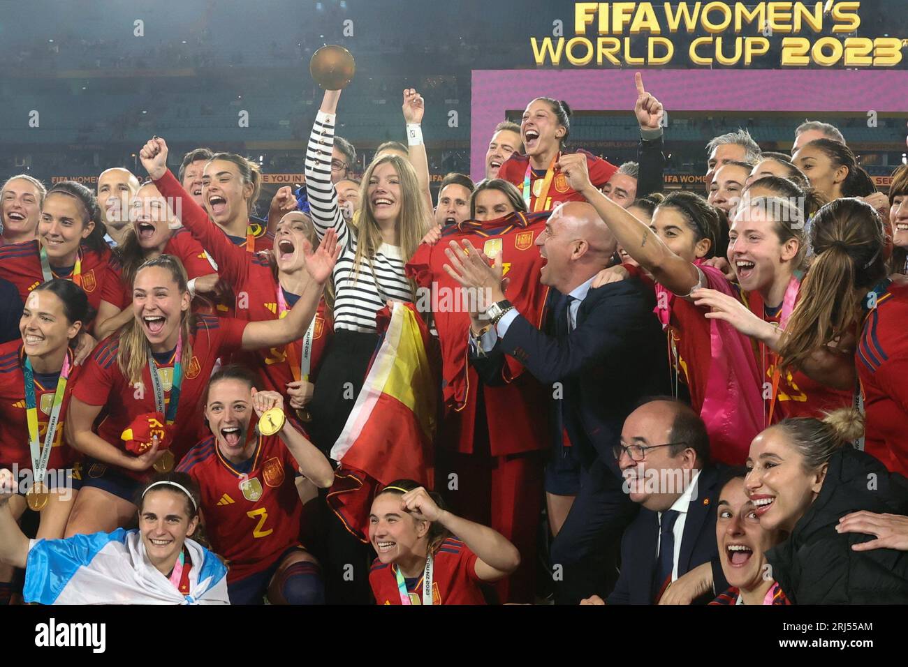 Sydney Queen Letizia and Princess Sofia attend the FIFA Womens World ...