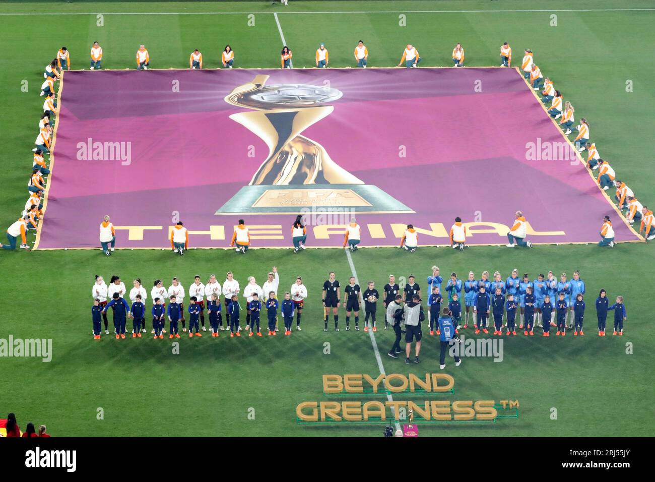 Sydney Queen Letizia and Princess Sofia attend the FIFA Womens World ...