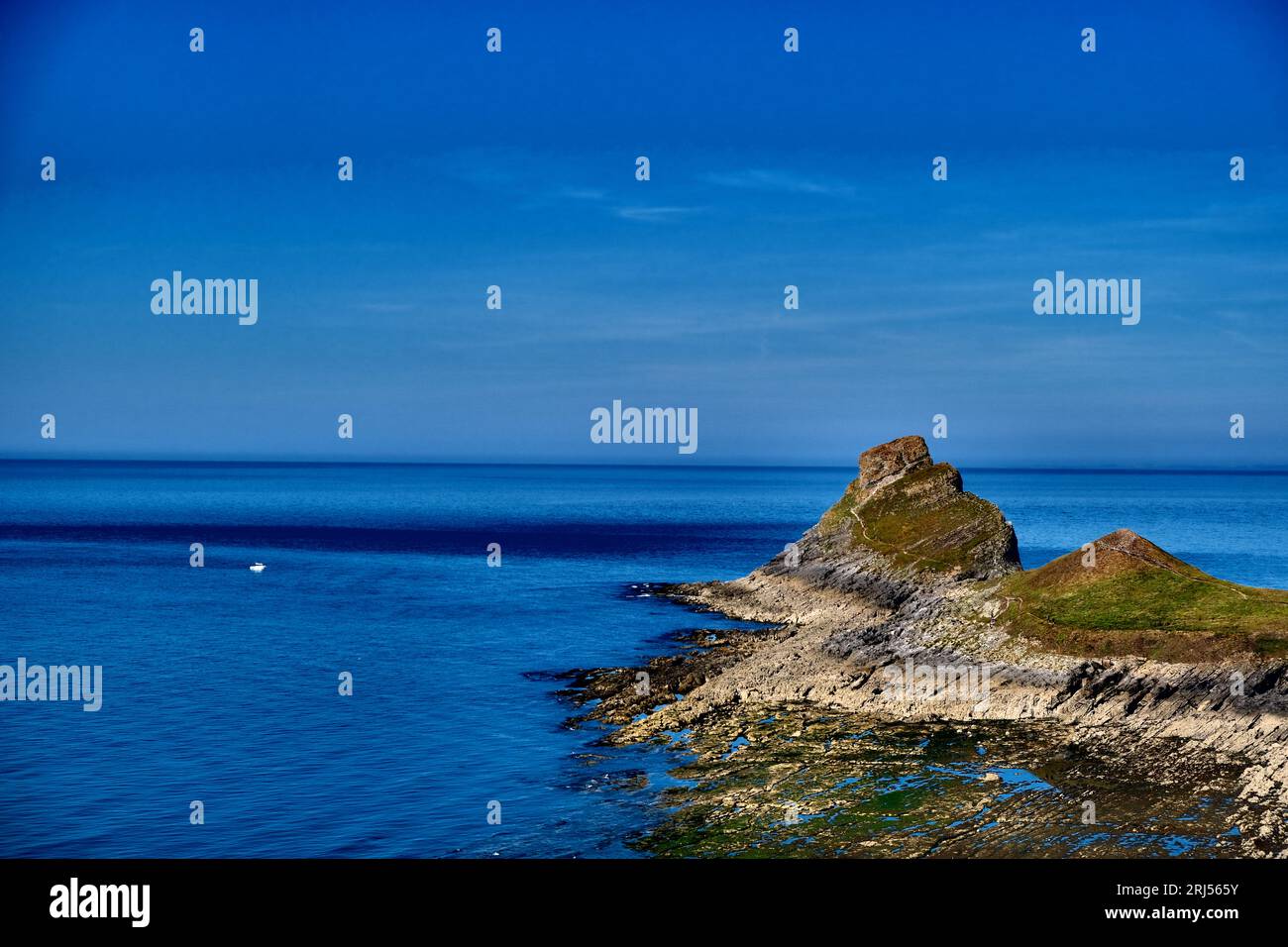 Worms head- Rhossili Stock Photo - Alamy