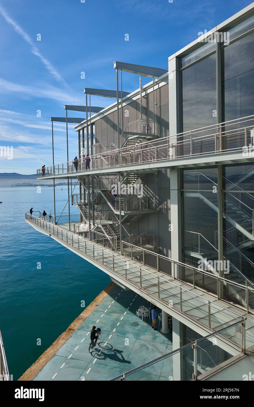 Botin Center Museum Art and Culture. Botin Foundation, architect Renzo ...