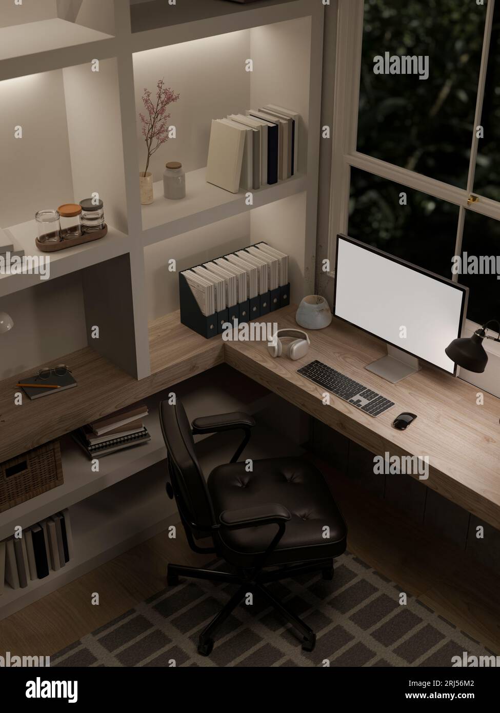 Luxury Home Computer Room