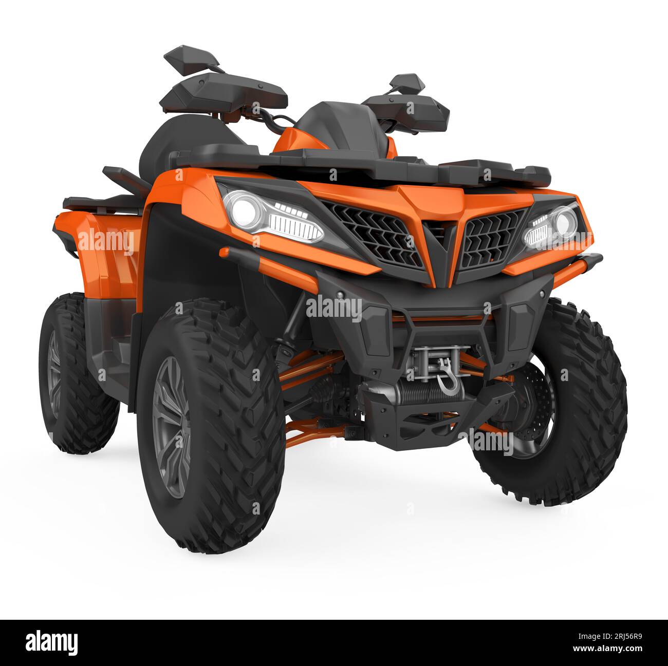 All-Terrain Vehicle Isolated Stock Photo - Alamy