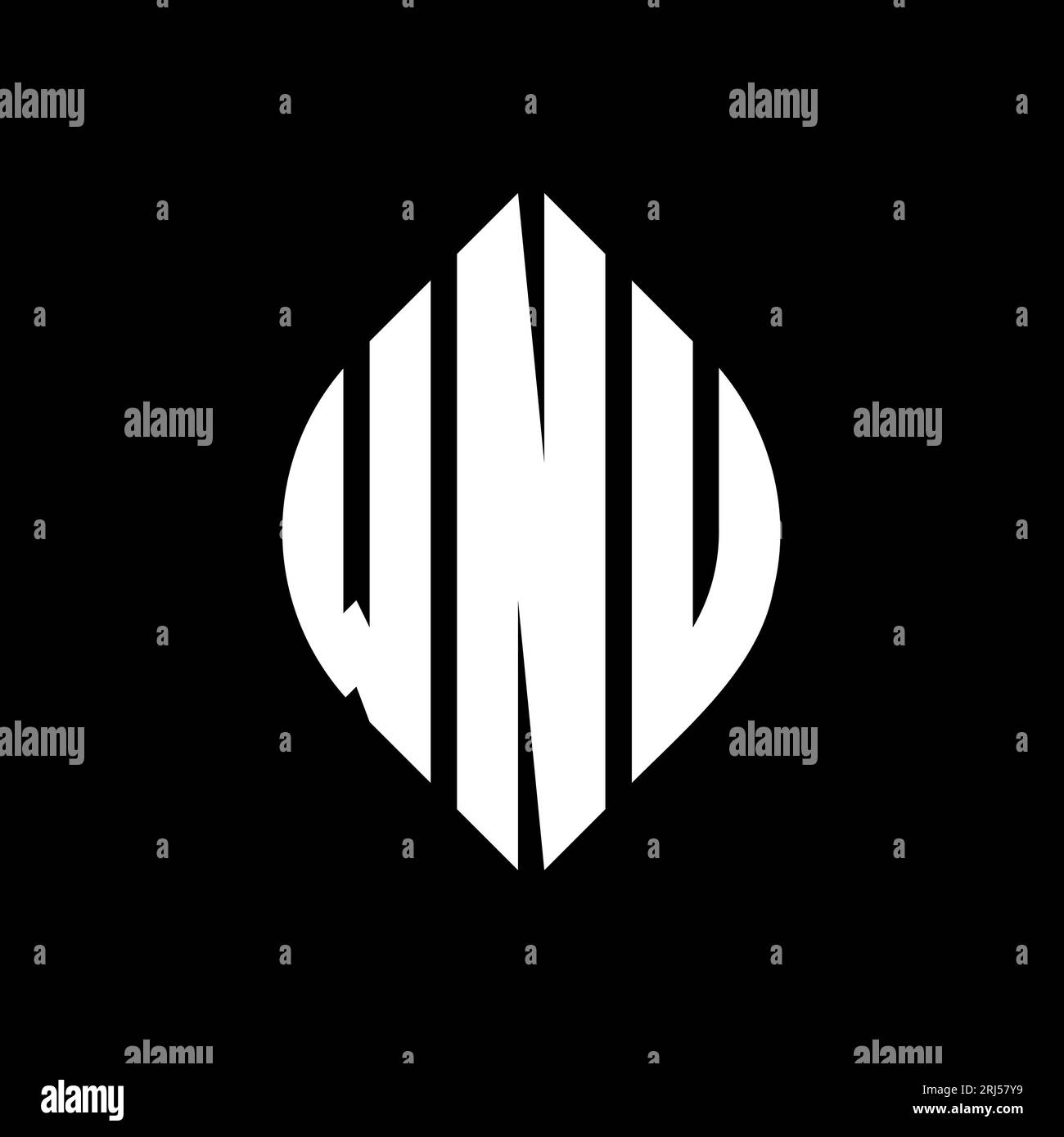 Wnu logo design Black and White Stock Photos & Images - Alamy