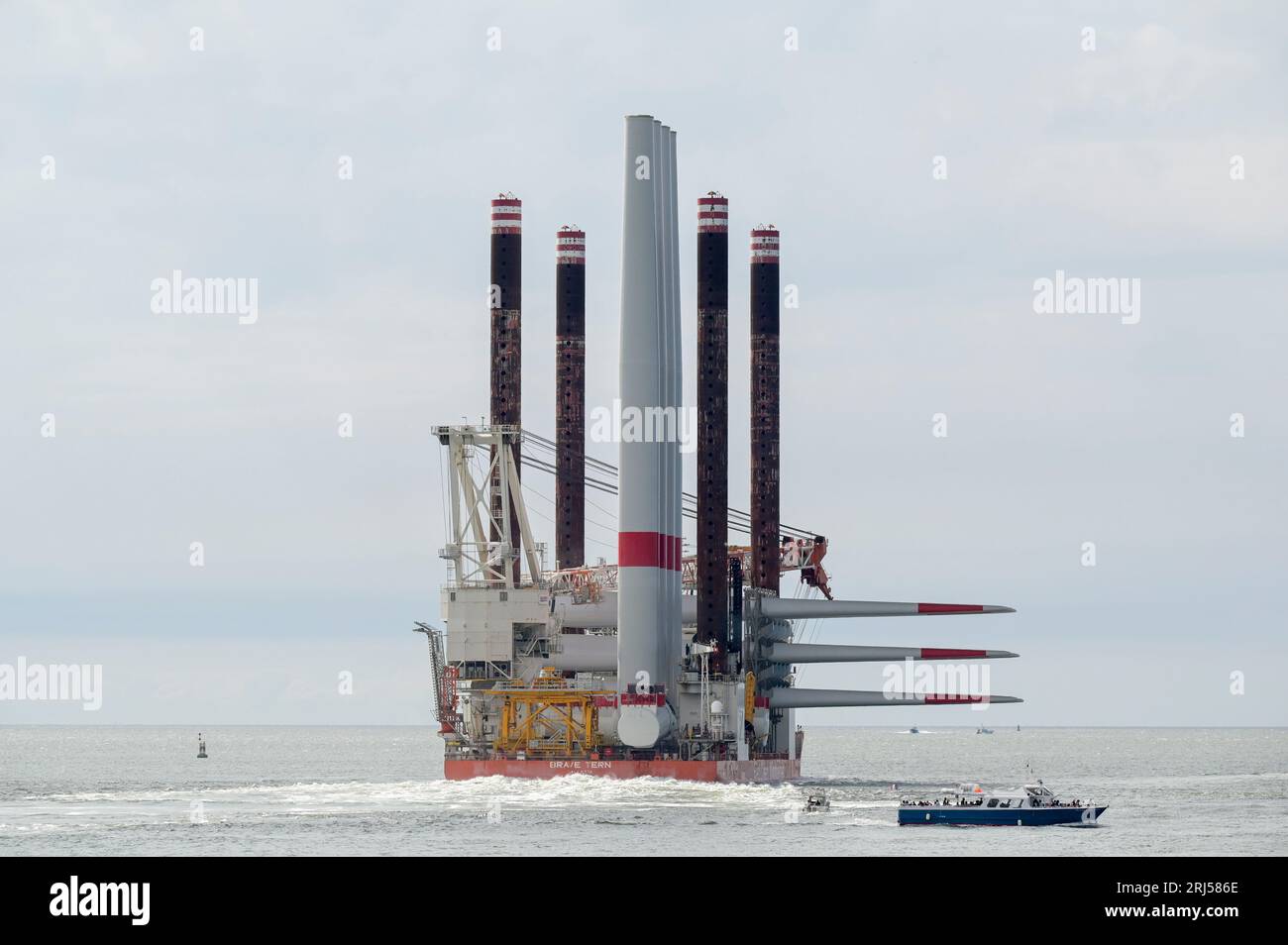 Offshore windpark fecamp hi-res stock photography and images - Alamy