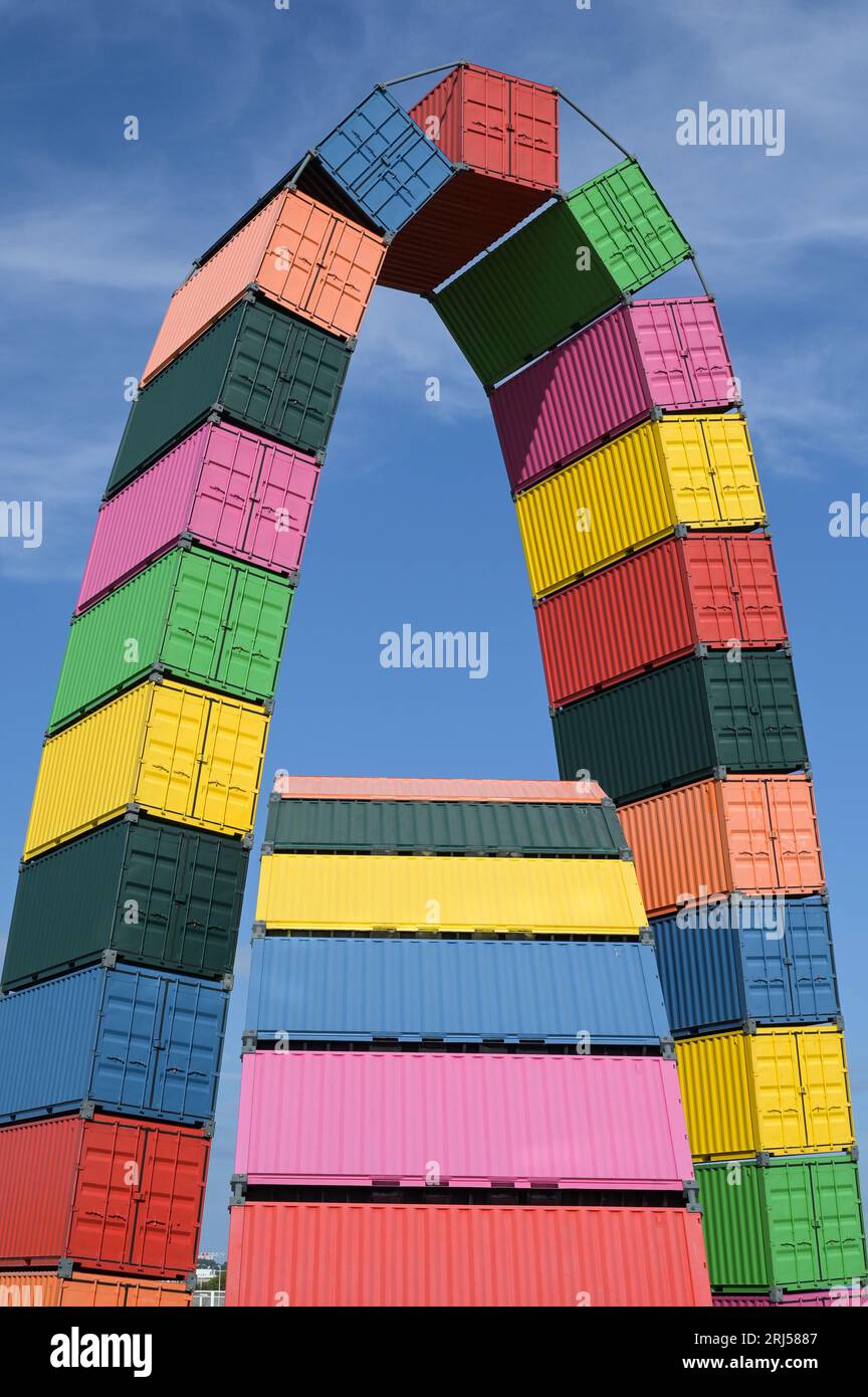 20 fuss container hi-res stock photography and images - Alamy
