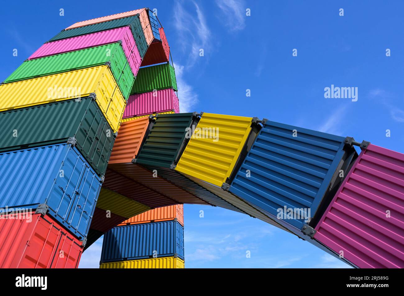 20 fuss container hi-res stock photography and images - Alamy