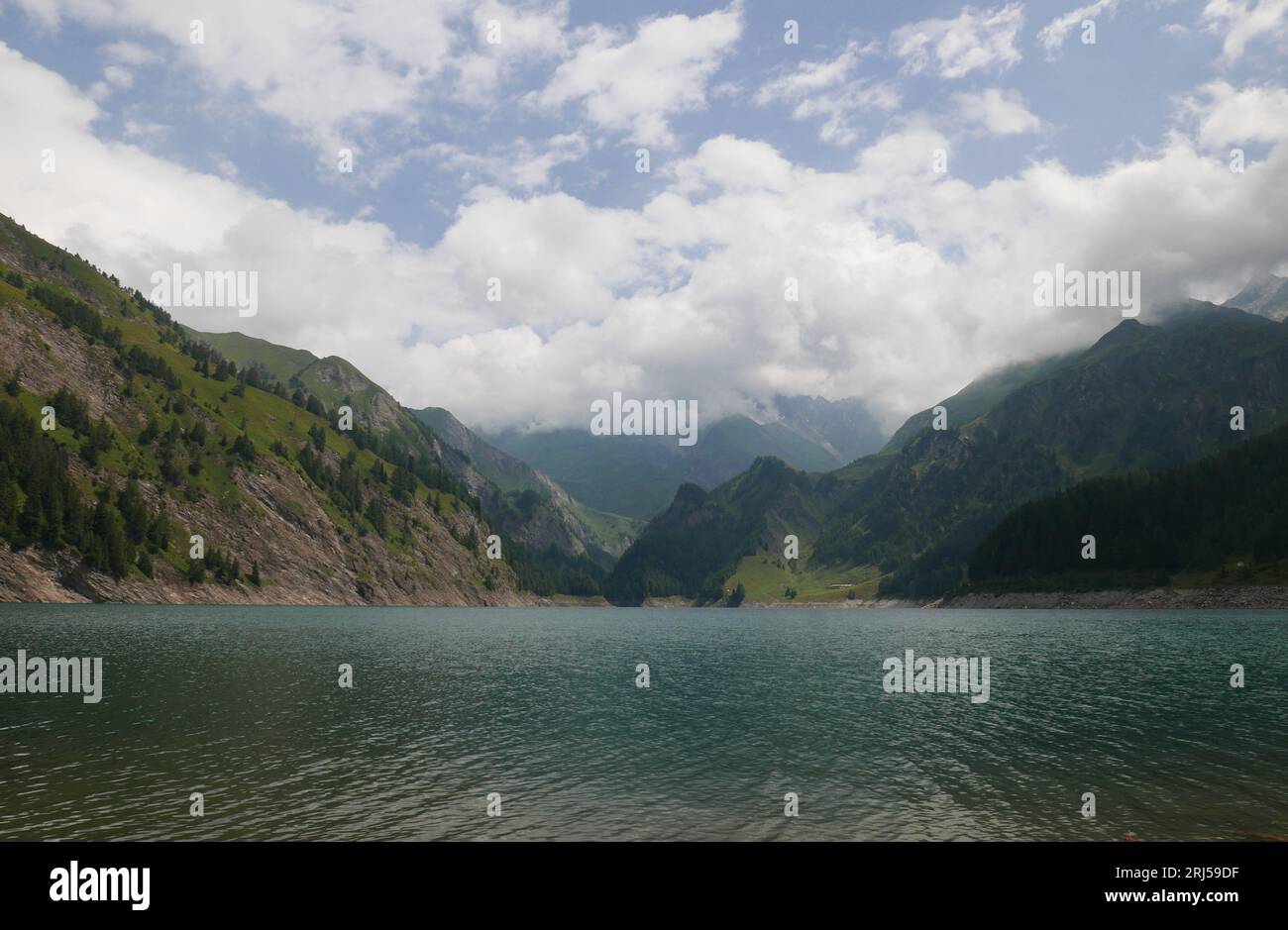 Luzzone lake hi-res stock photography and images - Alamy