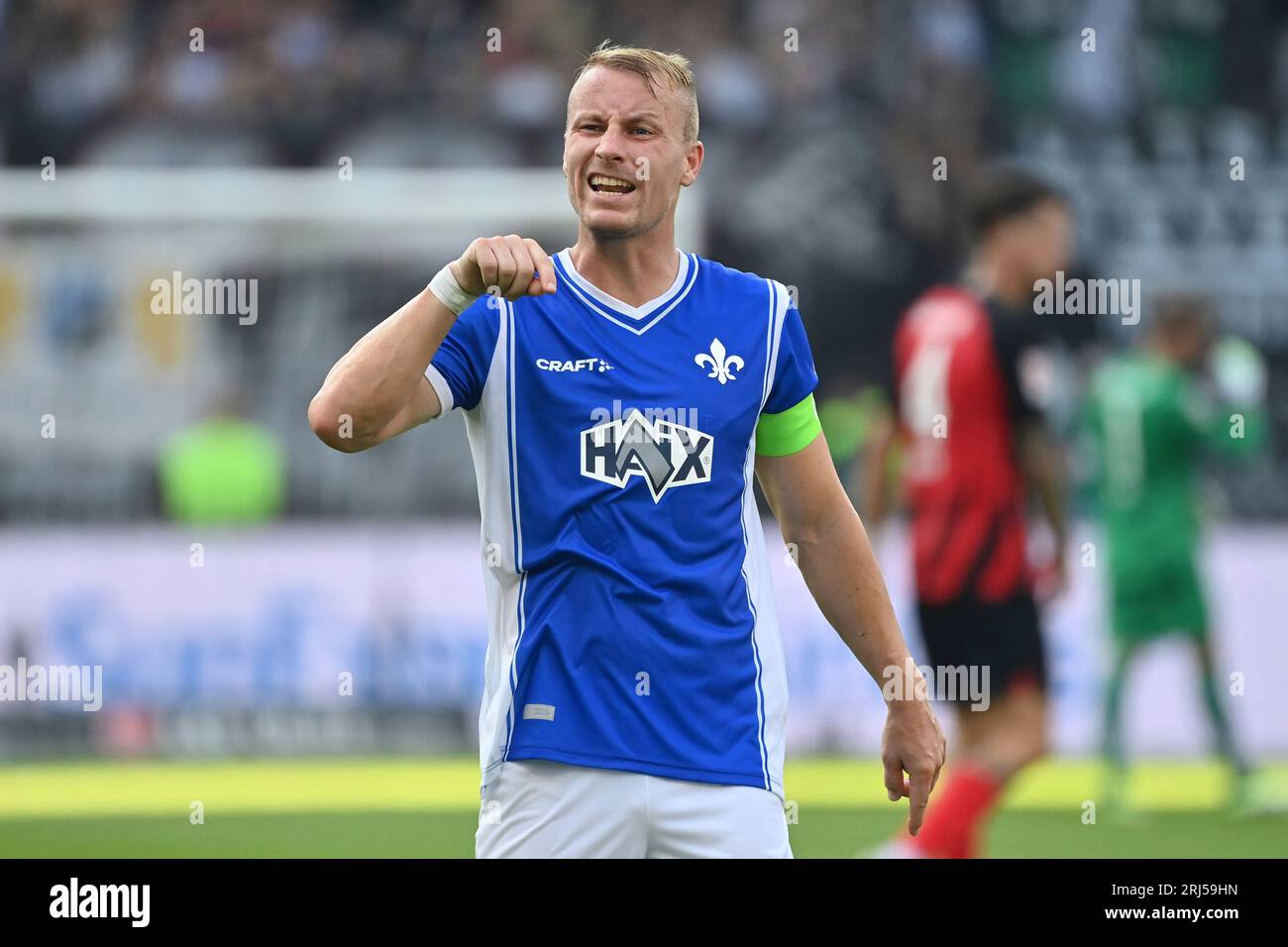 Frankfurt, Deutschland. 20th Aug, 2023. Fabian HOLLAND (Darmstadt 98 ...