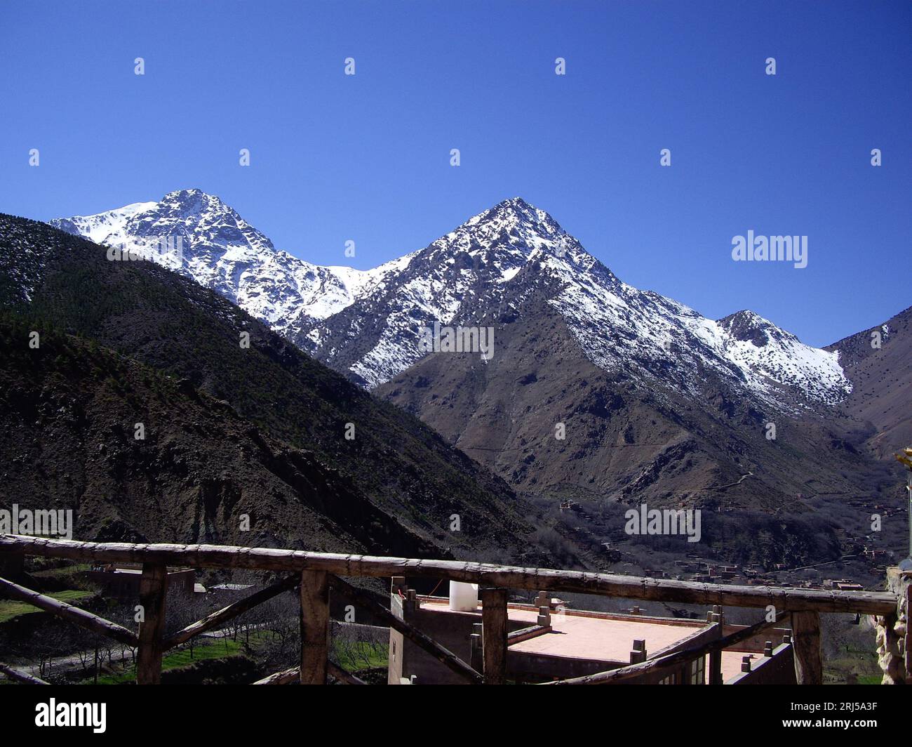 Trekking in the Atlas Mountains Stock Photo - Alamy