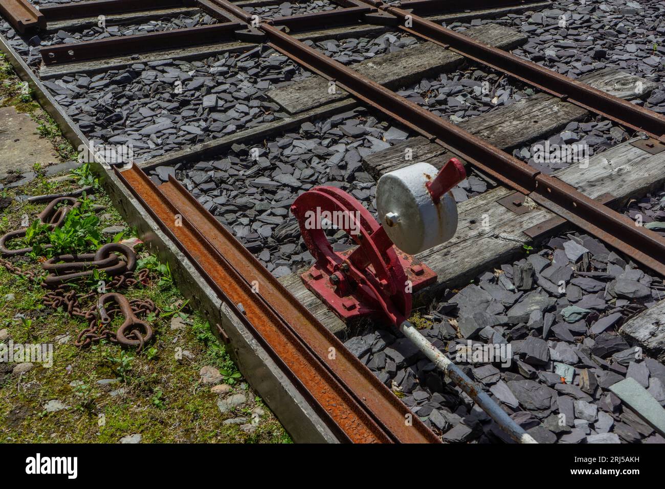 Penrhyn castle railway hi-res stock photography and images - Alamy