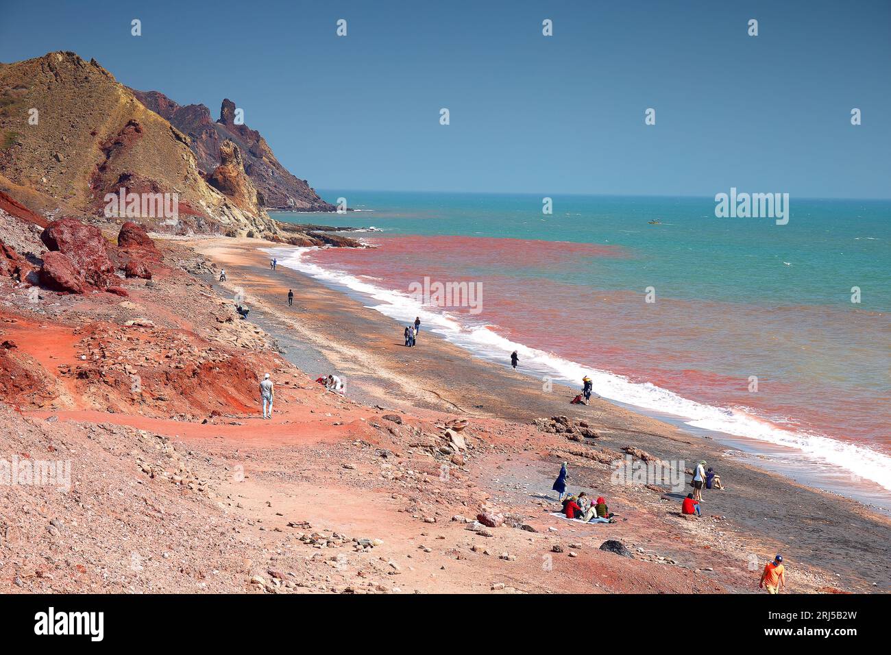 The Persian Gulf. HORMUZ ISLAND, IRAN Stock Photo - Alamy