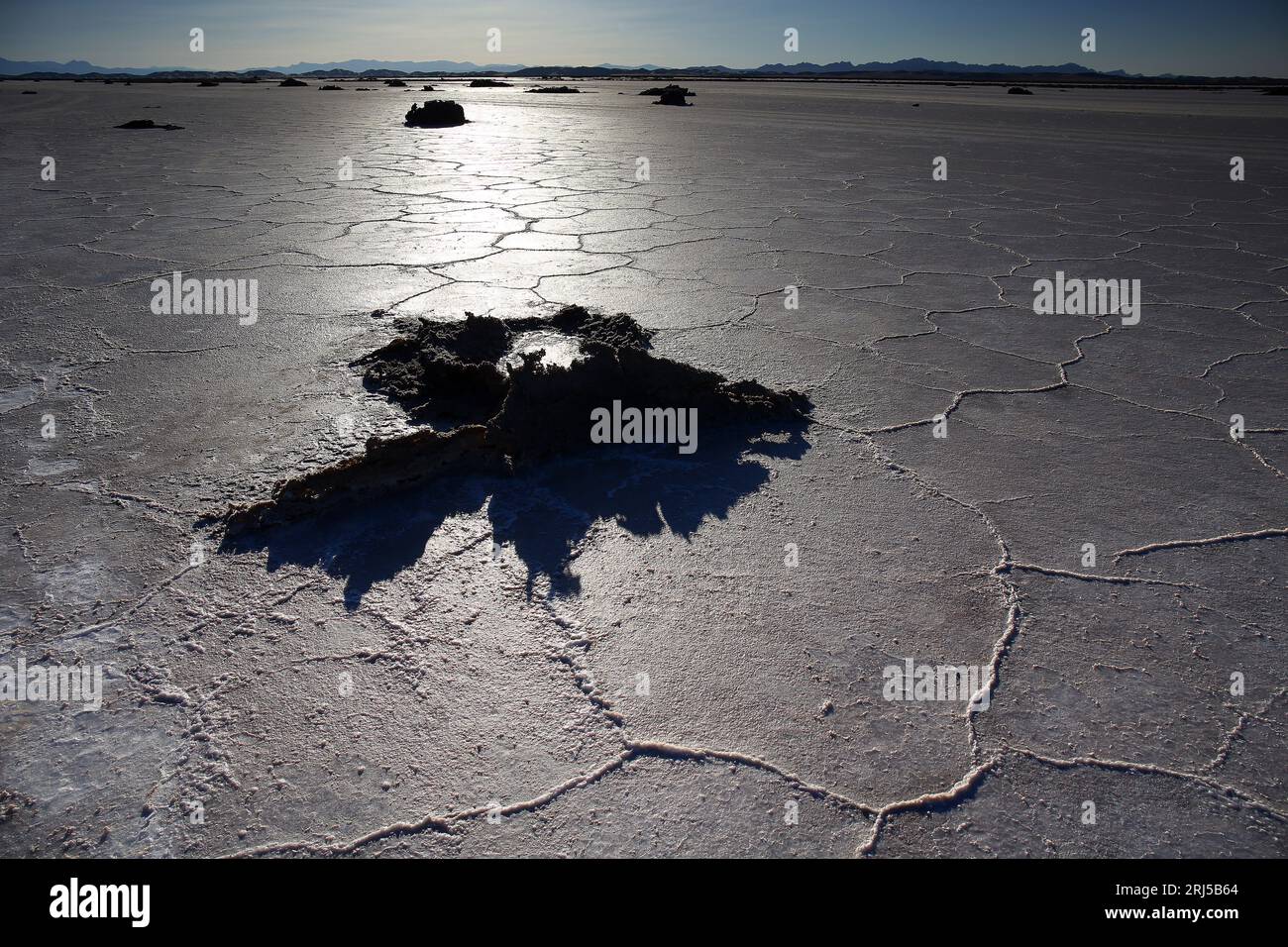 View of Namak Lake, salt lake Stock Photo - Alamy