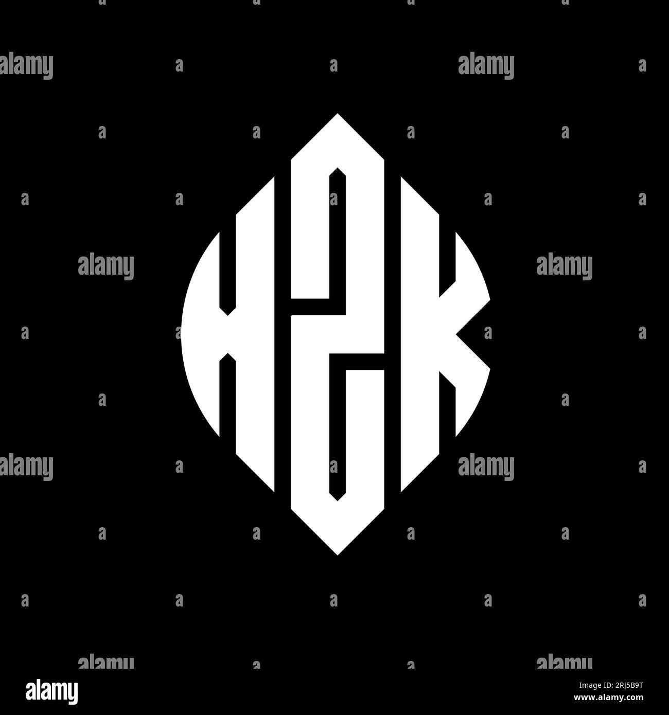Xzk logo design hi-res stock photography and images - Alamy