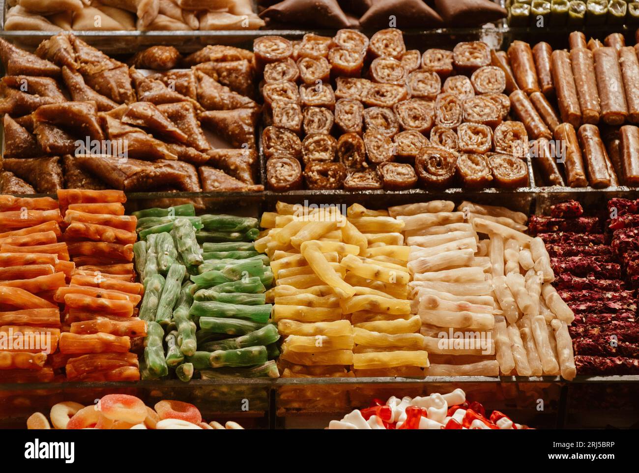 Traditional turkish delight lokum candy Stock Photo - Alamy