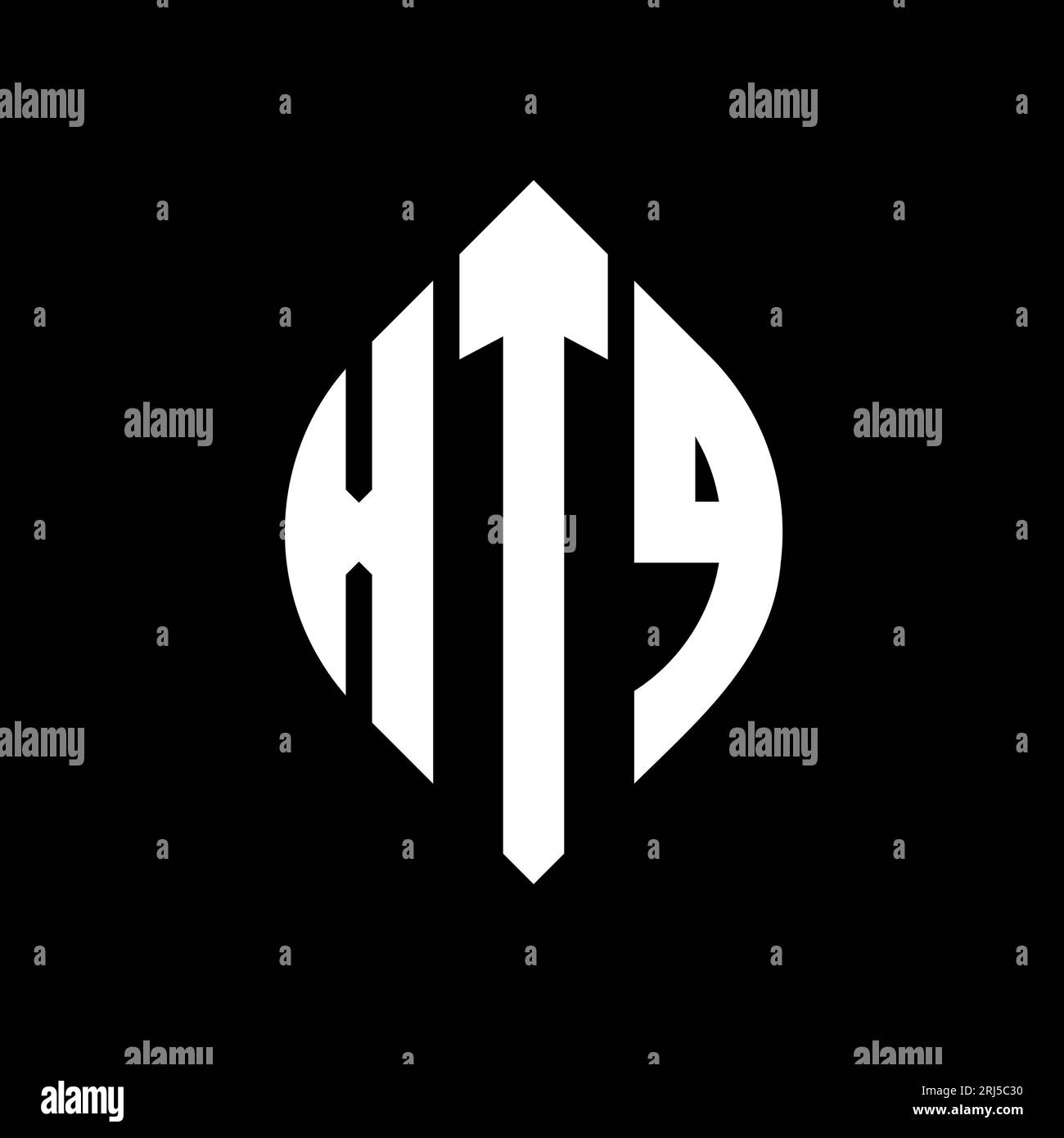 Xtq circle logo Black and White Stock Photos & Images - Alamy